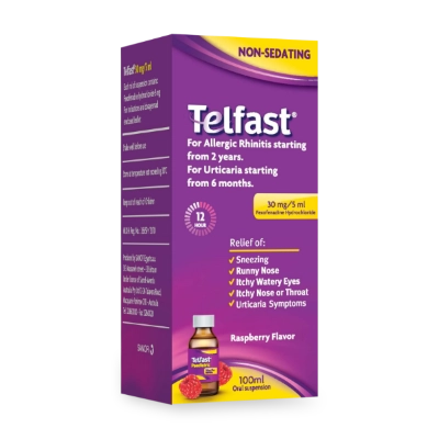Children's Allergy 12 Hour Liquid - Berry | Telfast®