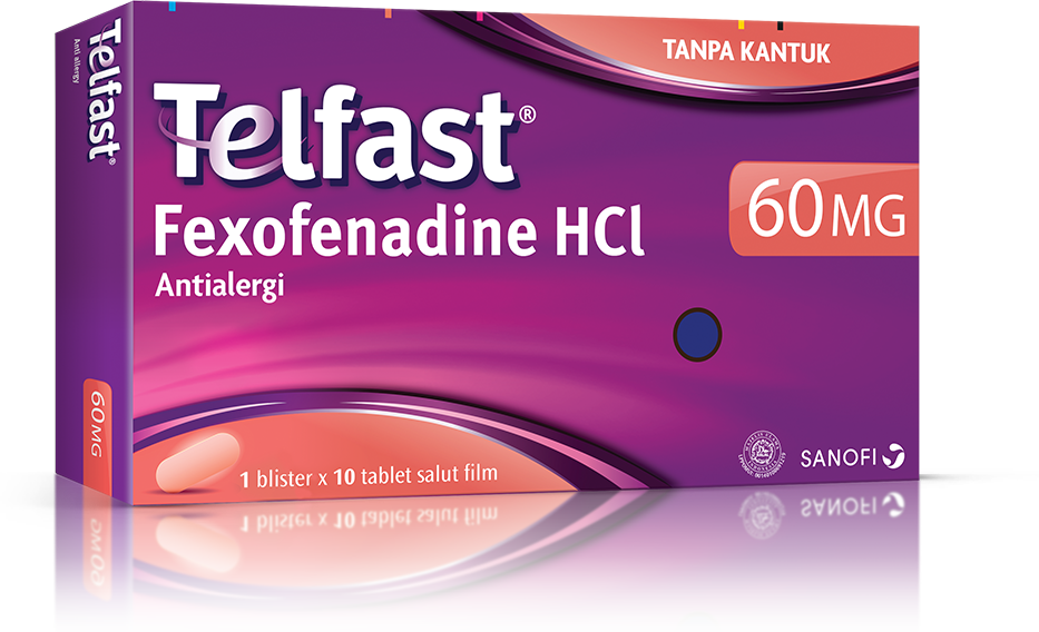 Produk | TELFAST® 60 mg Tablet Anti Alergi