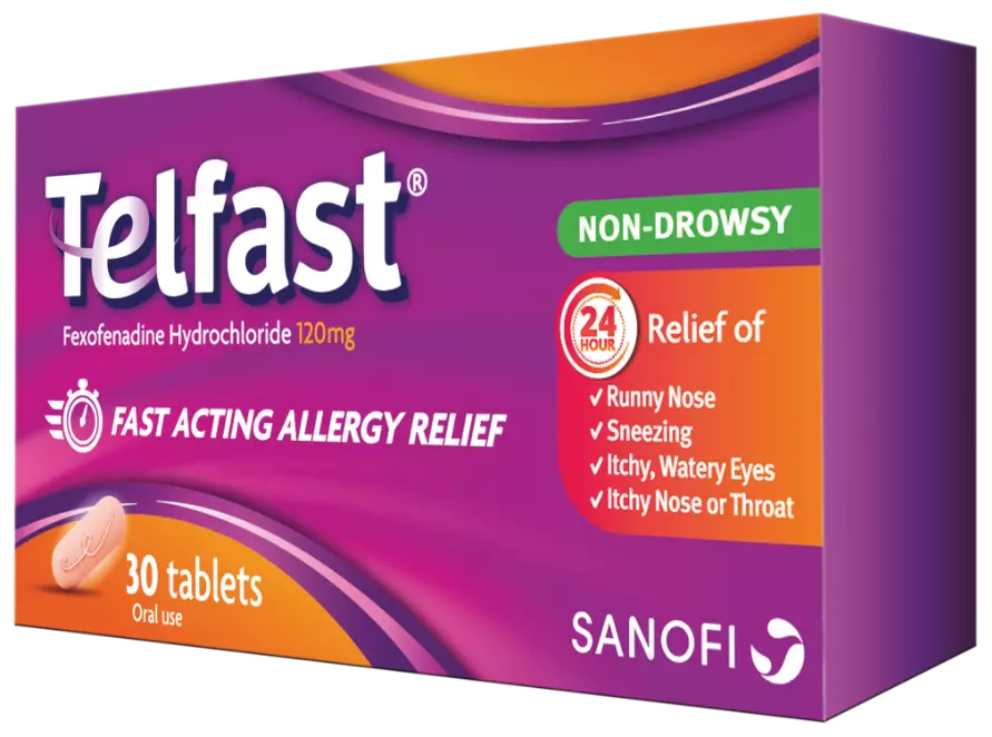 Get Rapid Relief from Allergies with Telfast 120mg Tablets