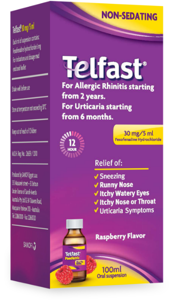 Children's Allergy 12 Hour Liquid - Berry | Telfast®